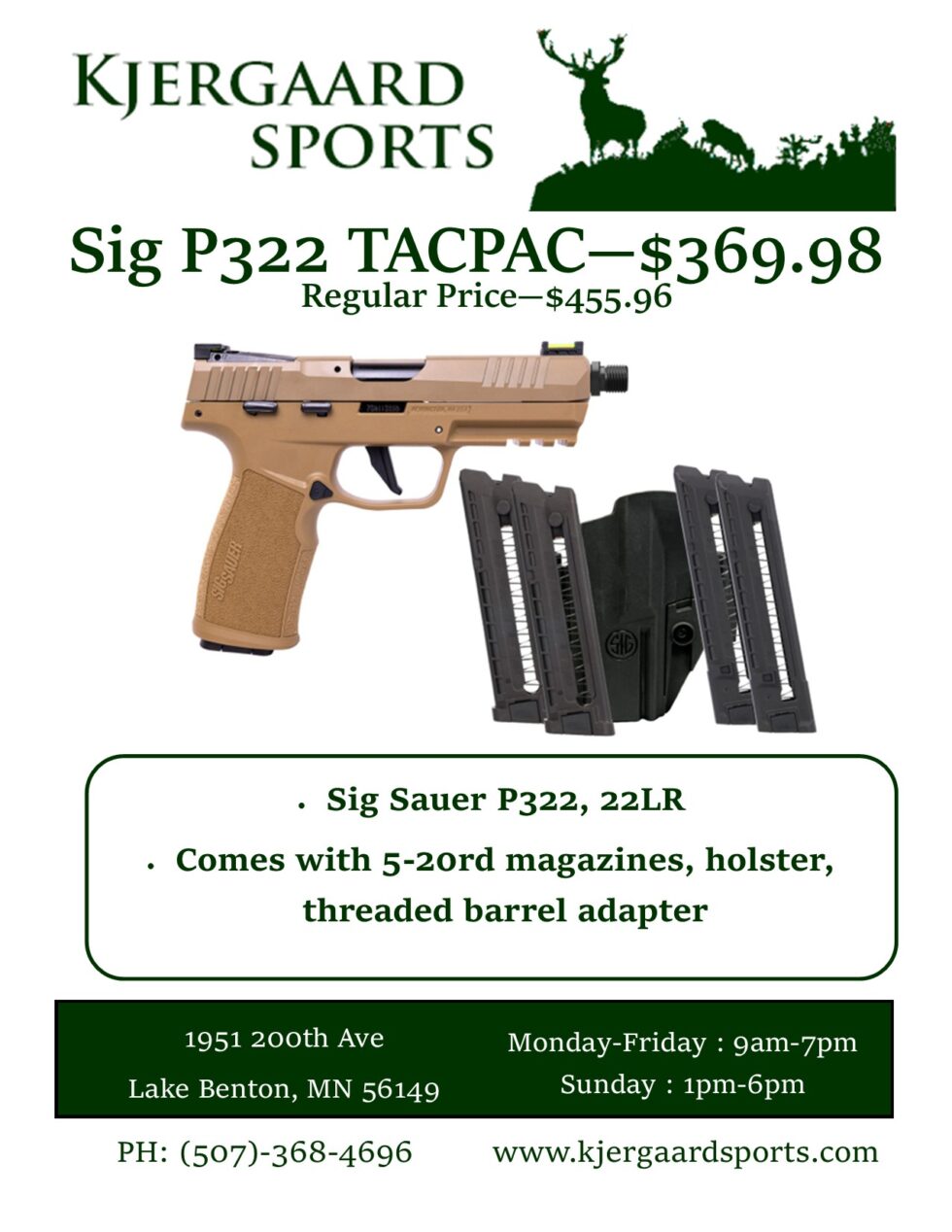 Kjergaard Sports | Where the service and the price are worth the trip